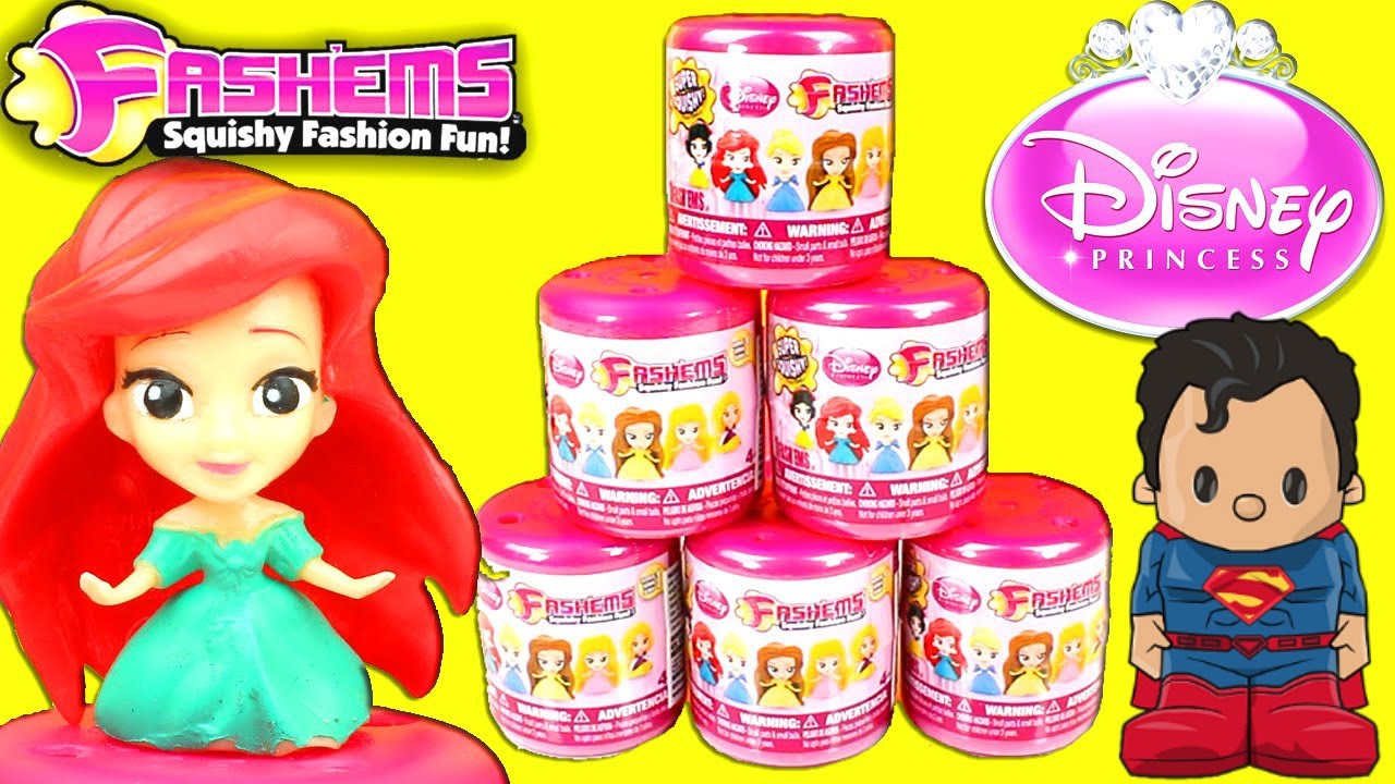 Princess Ooshies blind opening - YouTube