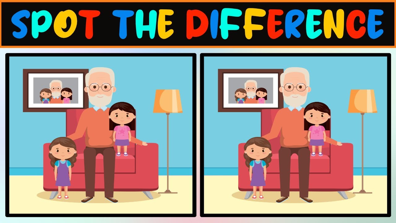 Spot The Difference - Find 5 Differences with 5 Games - Fun For All To ...