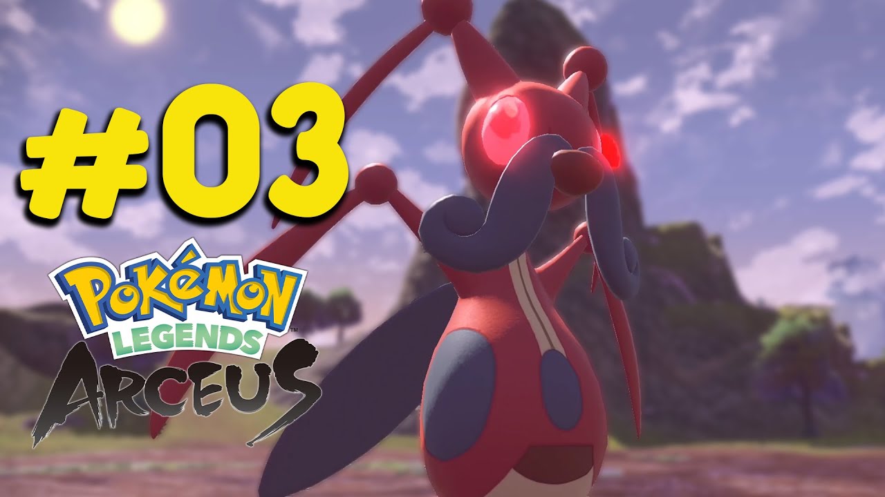 PERTAMA KALINYA BERHADAPAN DENGAN ALPHA POKEMON!! - POKEMON LEGEND ...