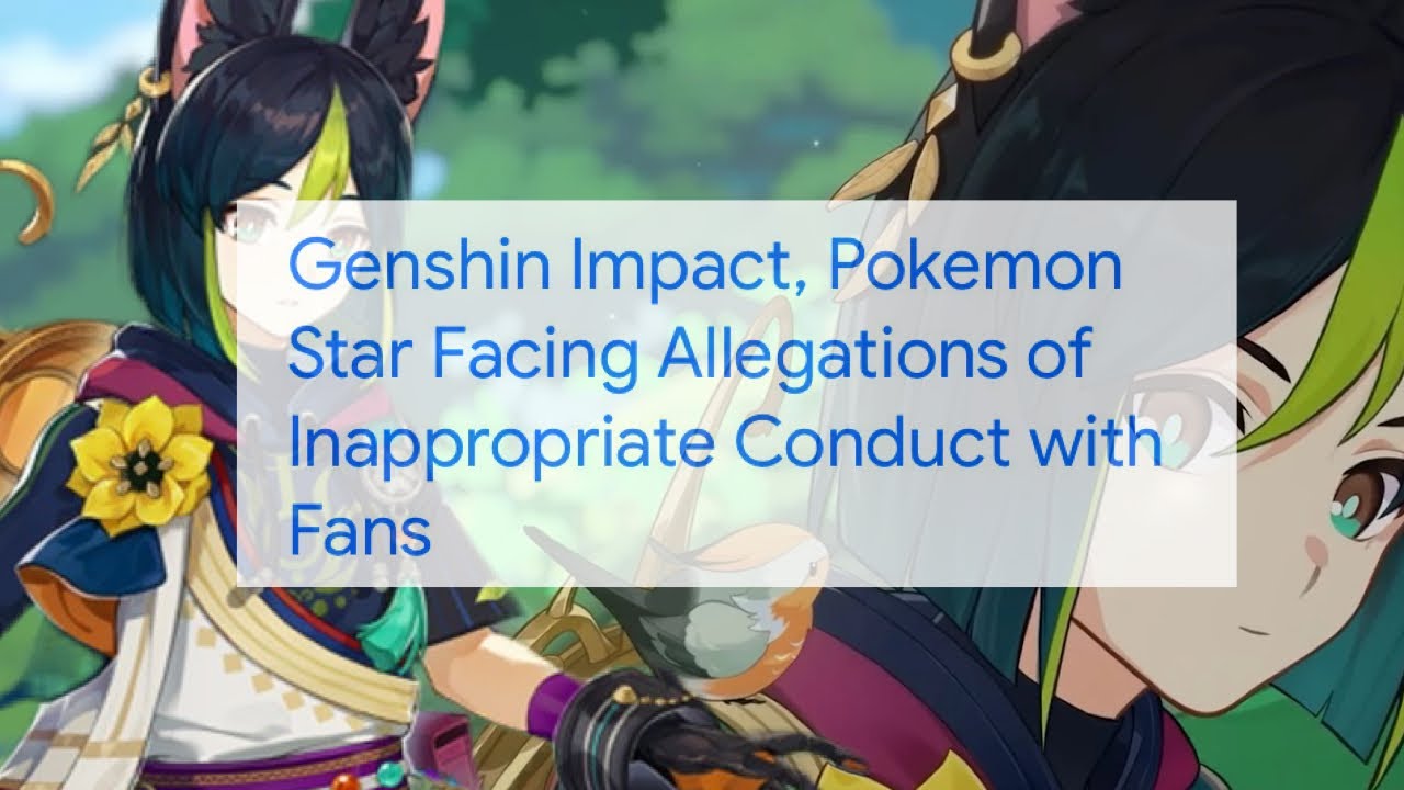 Why Hoyoverse Needs To Recast Tighnari | Genshin Impact + Pokémon VA ...