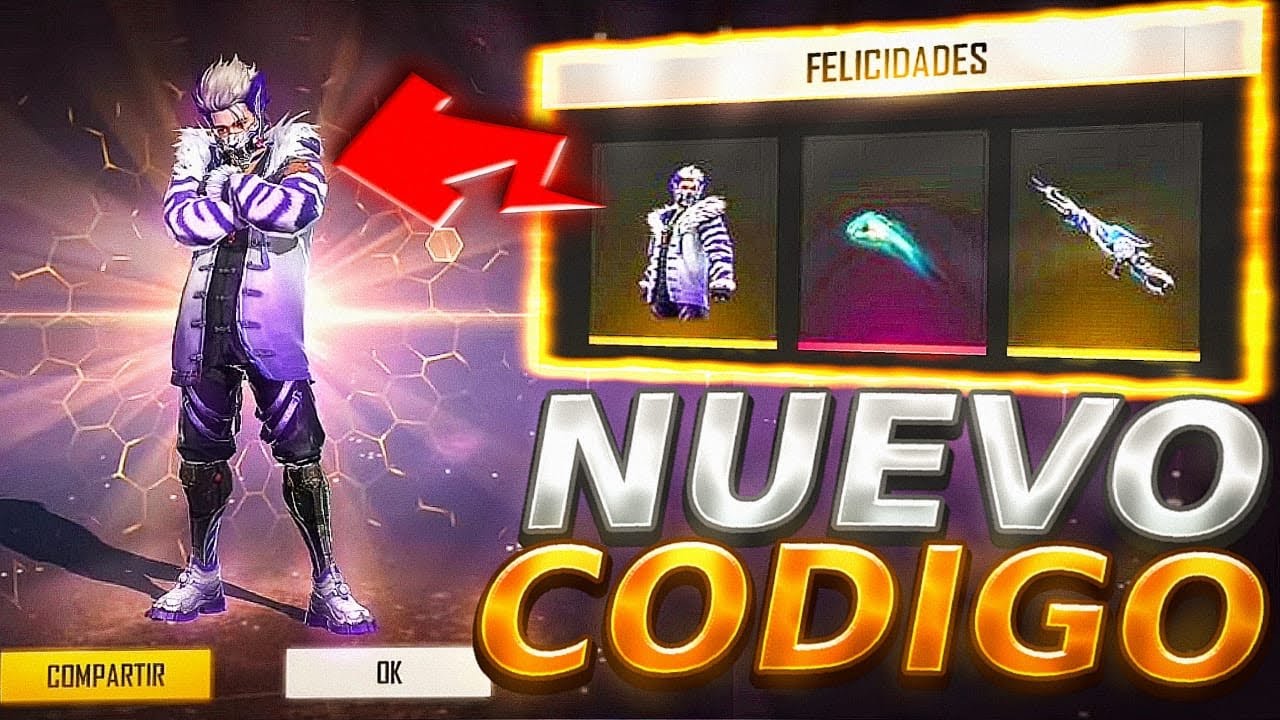 5 NUEVOS CÓDIGOS DE FREE FIRE !!! 20 DE JUNIO 2021 CANJEAR CODIGO ...