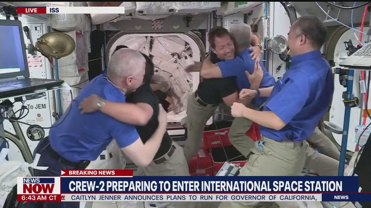 Crew-2 astronauts arrive at the International Space Station | NewsNOW ...