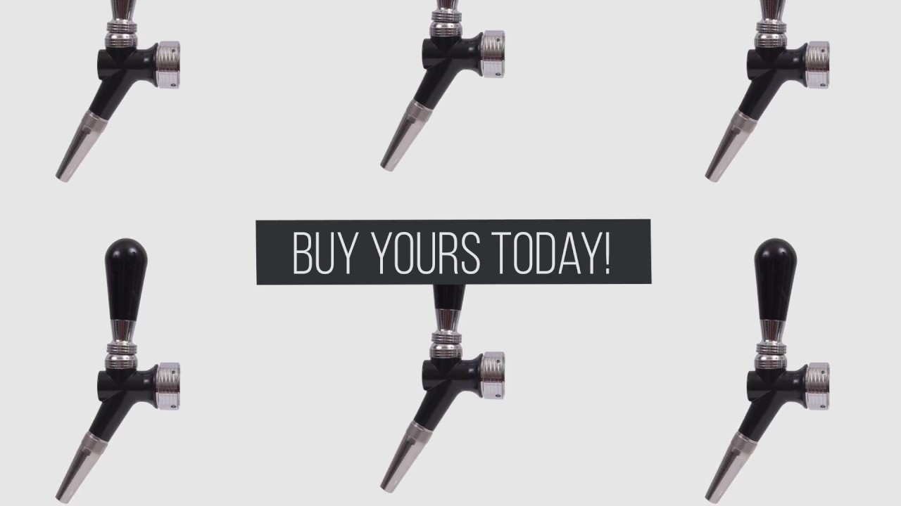 CMBecker V3N Stout / Nitrogen Faucet - YouTube
