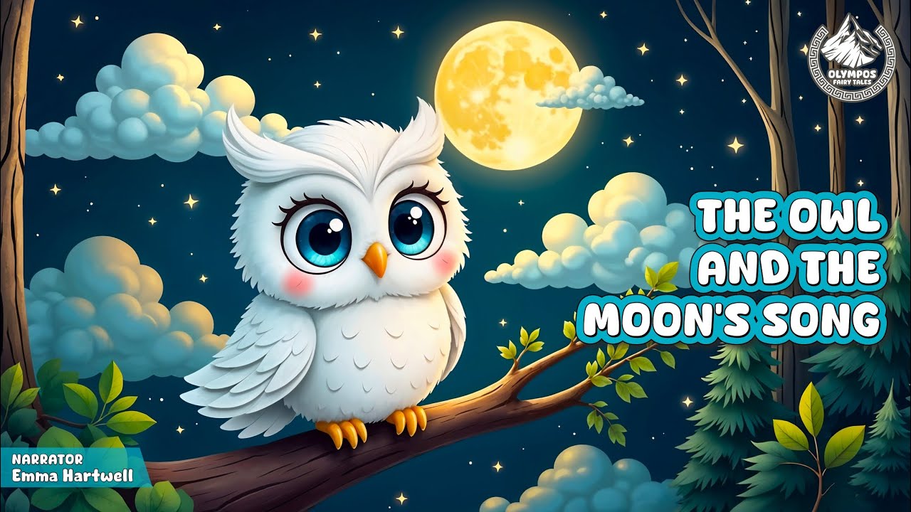 The Owl and the Moon’s Song | English Bedtime Stories for Kids | 0 - 2 ...