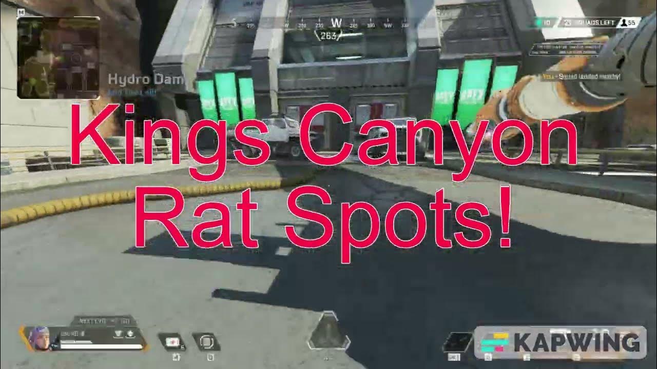 Top 20 Kings Canyon rat spots! #ratspot #apex #apexlegends #apexlegendsclips #followme #gaming ...