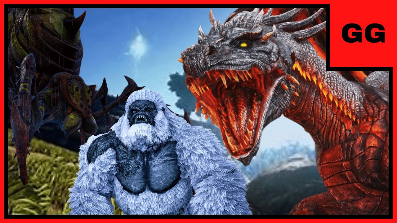 Fighting all of the Bosses!!! - Ark Survival Evolved - YouTube