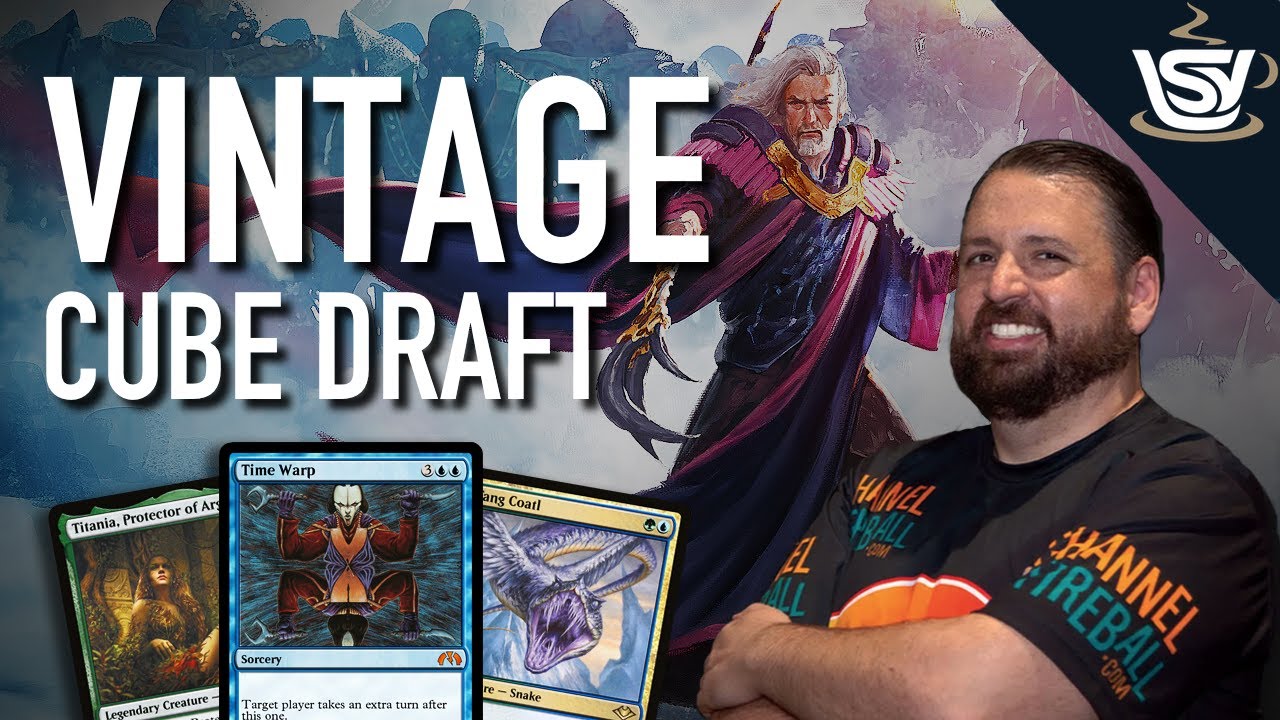 Drafting the Really Hard Way | Vintage Cube Draft - YouTube