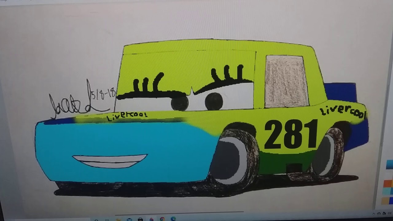 Rose Rutherford (Voice) Livercool Racer #281 (Cars 1) - YouTube