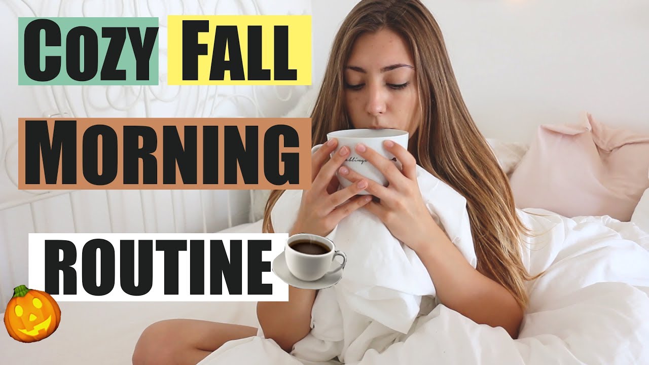 Cozy Fall Morning Routine in den Ferien 2017 - YouTube