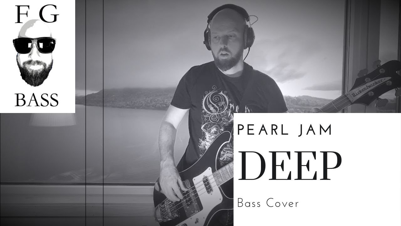 Deep - Pearl Jam - Bass cover - YouTube
