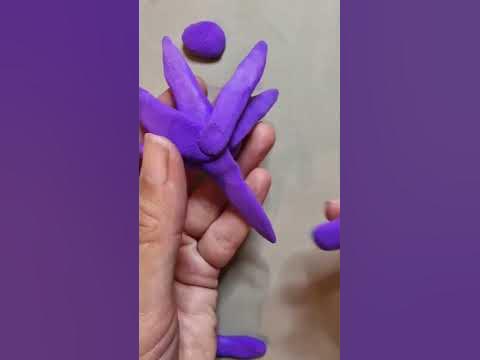 🐙 ОСЬМИНОГ ИЗ ВОЗДУШНОГО ПЛАСТИЛИНА🐙 - YouTube
