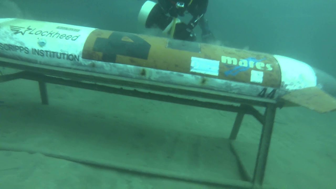 Mermet Springs Diving 9/15/13 Descent to 65' Platform, Cabin Cruiser ...