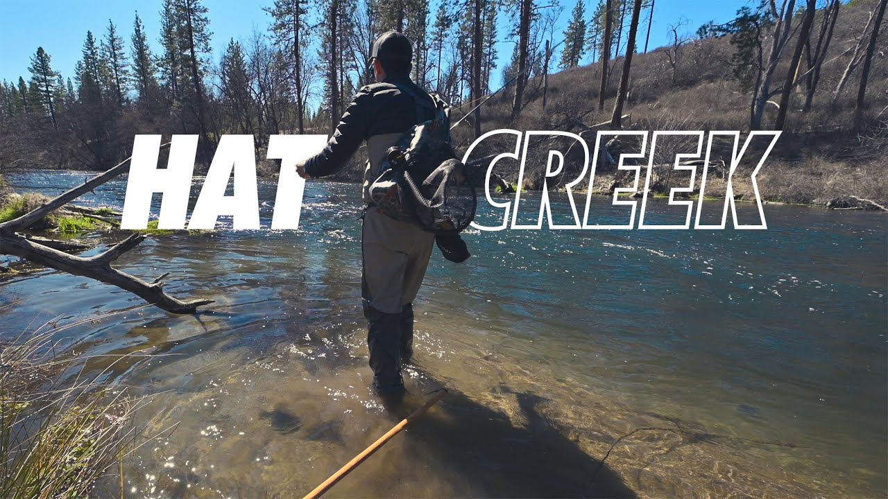 Indicator Nymphing with 7X Tippet // Fly Fishing Hat Creek - YouTube
