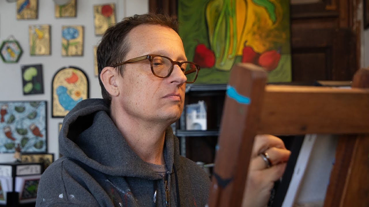 Behind the scenes with Bellingham artist Ben Mann - YouTube