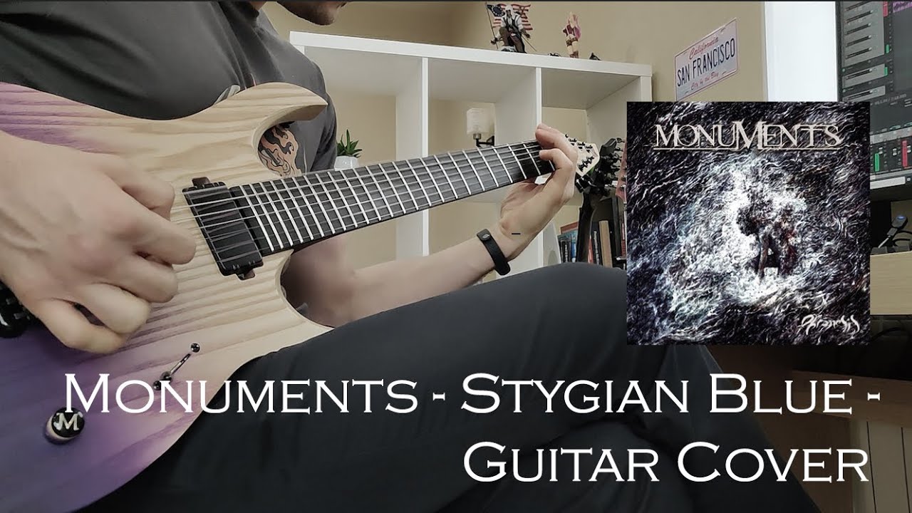 Monuments - Stygian Blue (Guitar Cover/Mayones Duvell Q demo) - YouTube