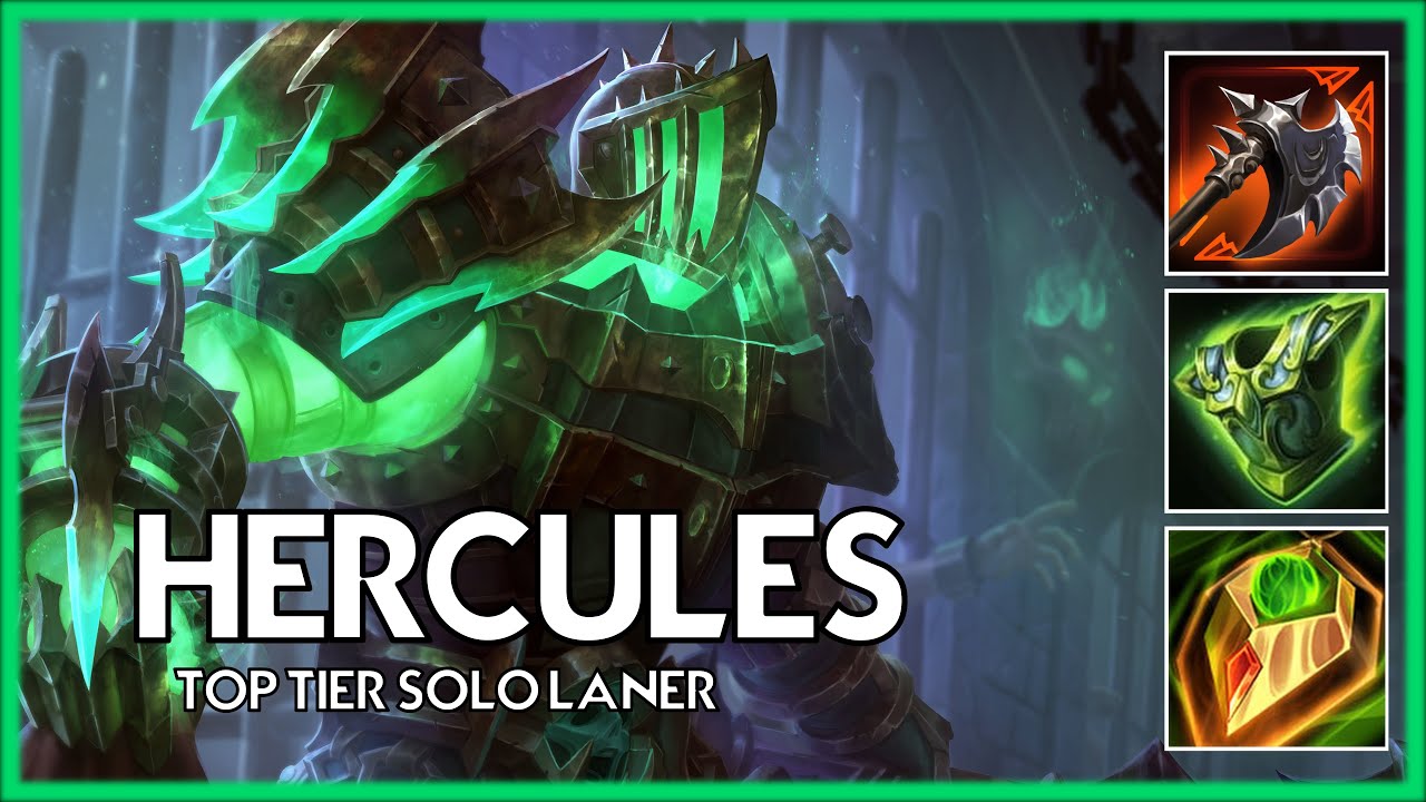 THE BEST RANKED WARRIOR - Hercules Solo Ranked Conquest - YouTube