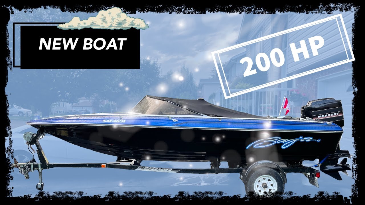 NEW BOAT | 200 HP Mercury Black Max - YouTube