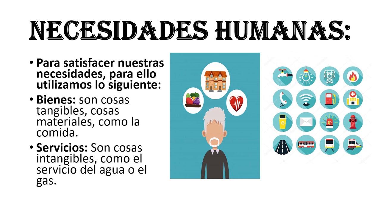 Economía humana (En cuanto a necesidades) - YouTube