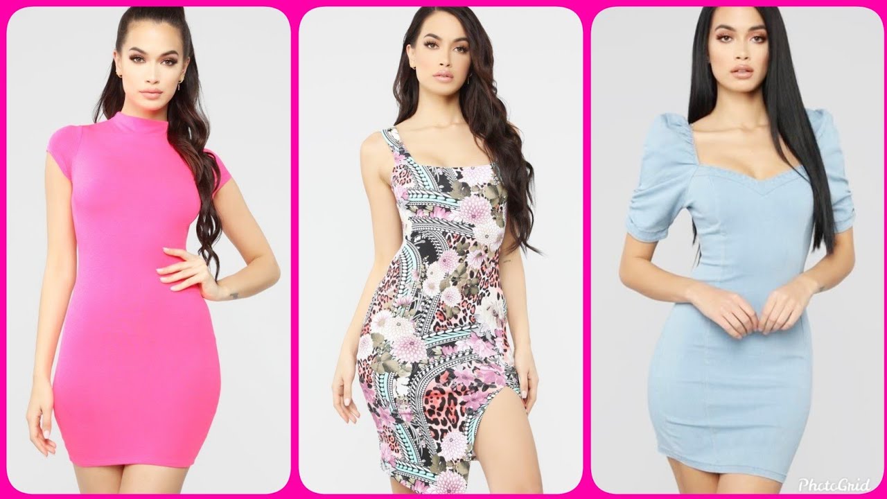 Beautiful mini dresses party wear designs for women - YouTube