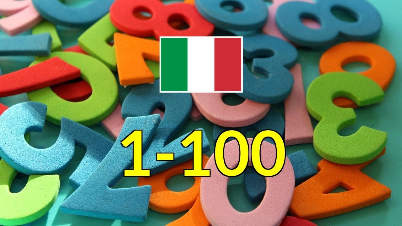 Italian Numbers 1-100 - YouTube