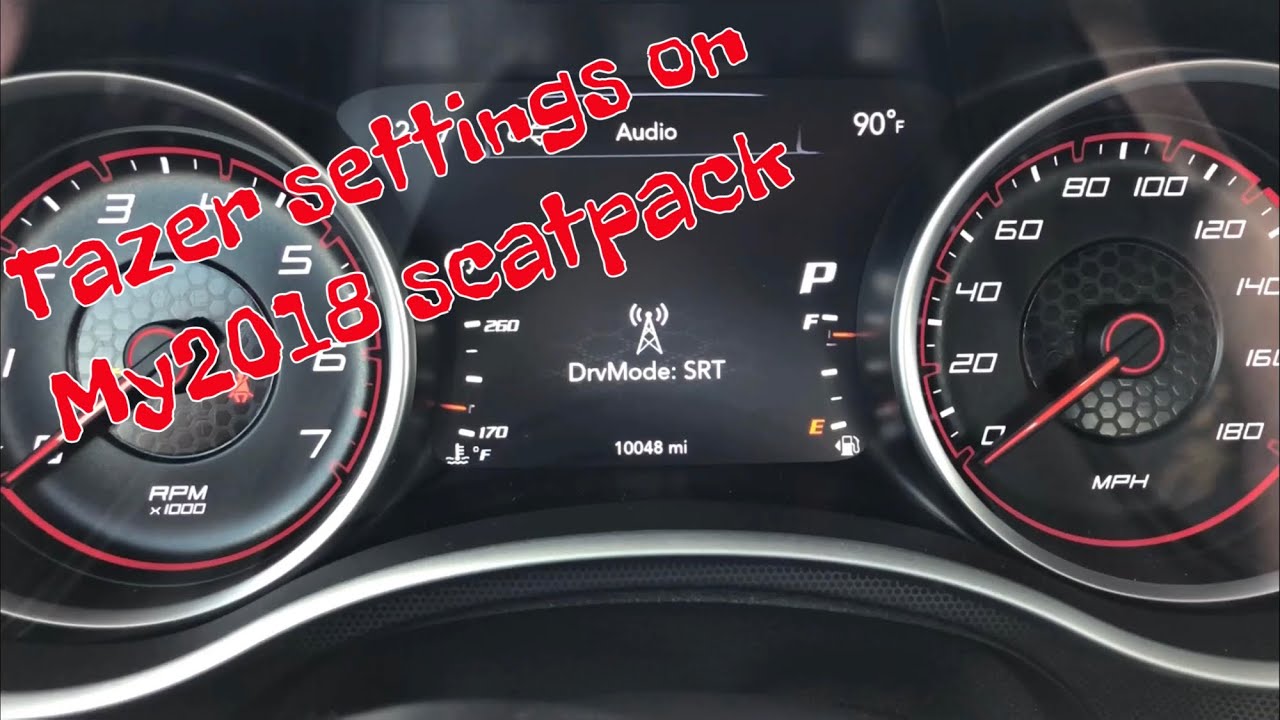 My Tazer settings and how to set them on firmware 2.4.3 on my 2018 ...