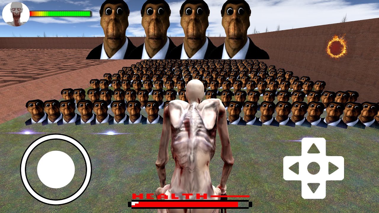 ORIGINAL SCP-096 VS OBUNGA ARMY!? In Garry's Mod - YouTube