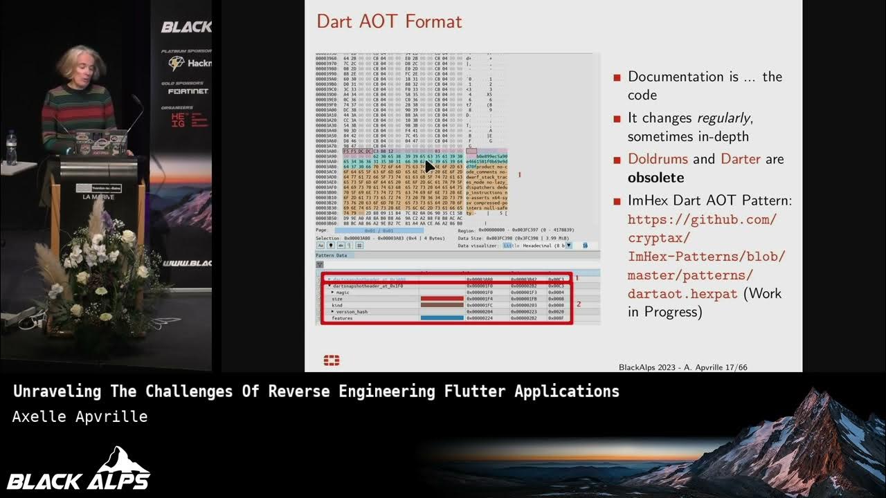 BlackAlps 2023: Unraveling The Challenges Of Reverse Engineering Flutter Applications - A ...