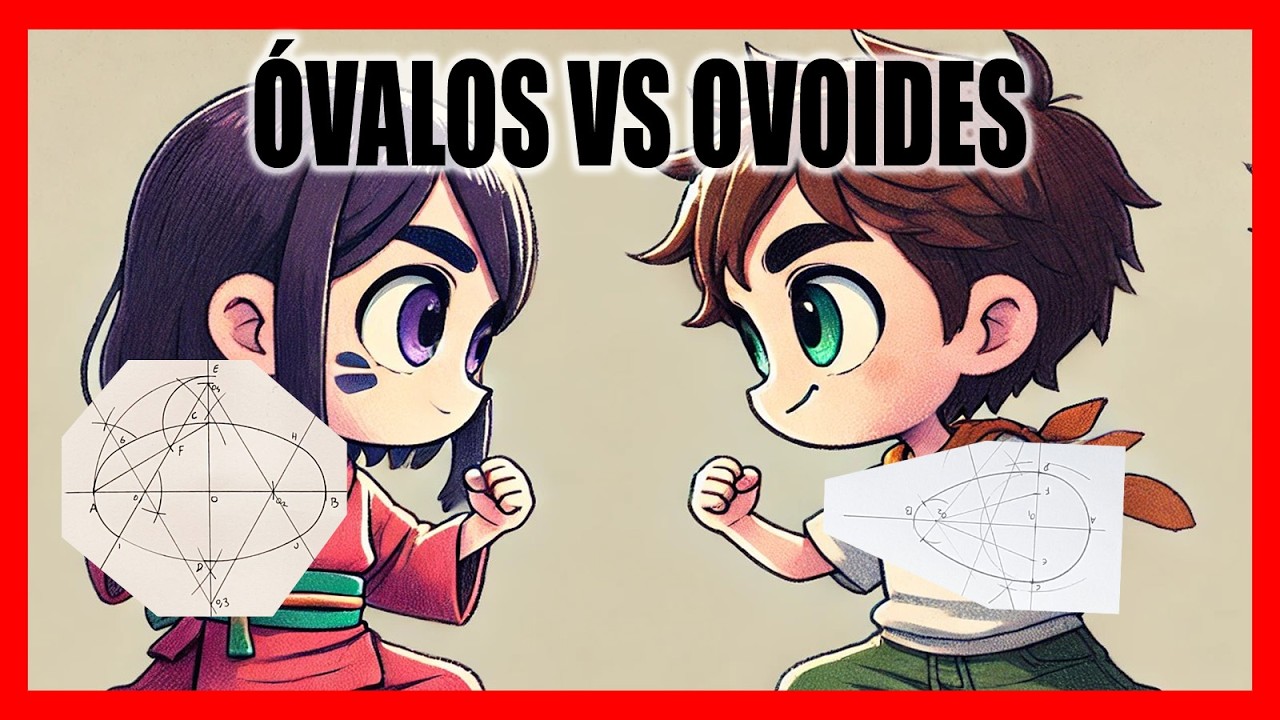 Como dibujar Óvalos y Ovoides Dibujo Técnico | La guía definitiva ...