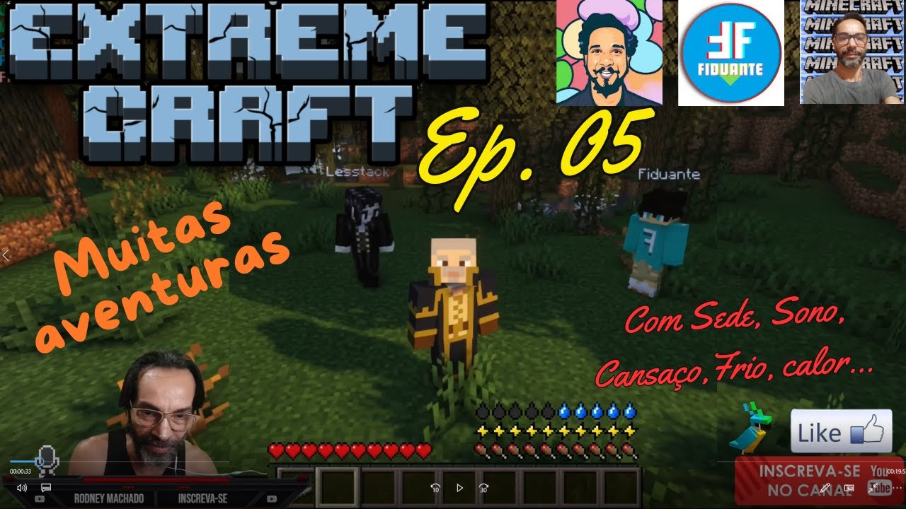 Extreme Craft Minecraft com mods ep 05 com Youtubers - YouTube