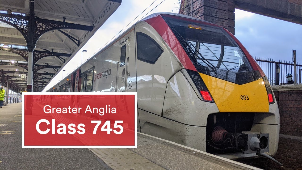Greater Anglia Class 745 - Standard & First Class - YouTube