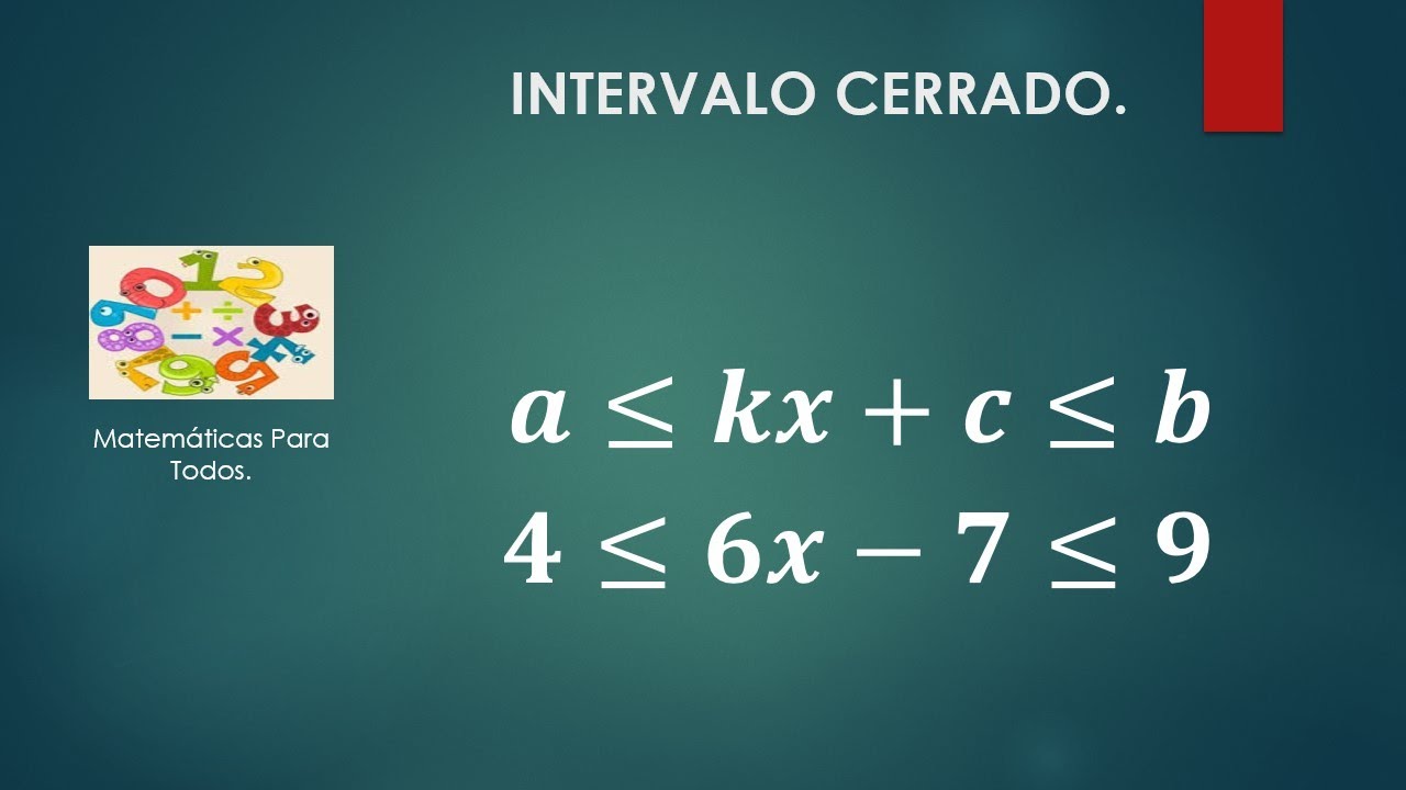 Intervalo Cerrado. - YouTube
