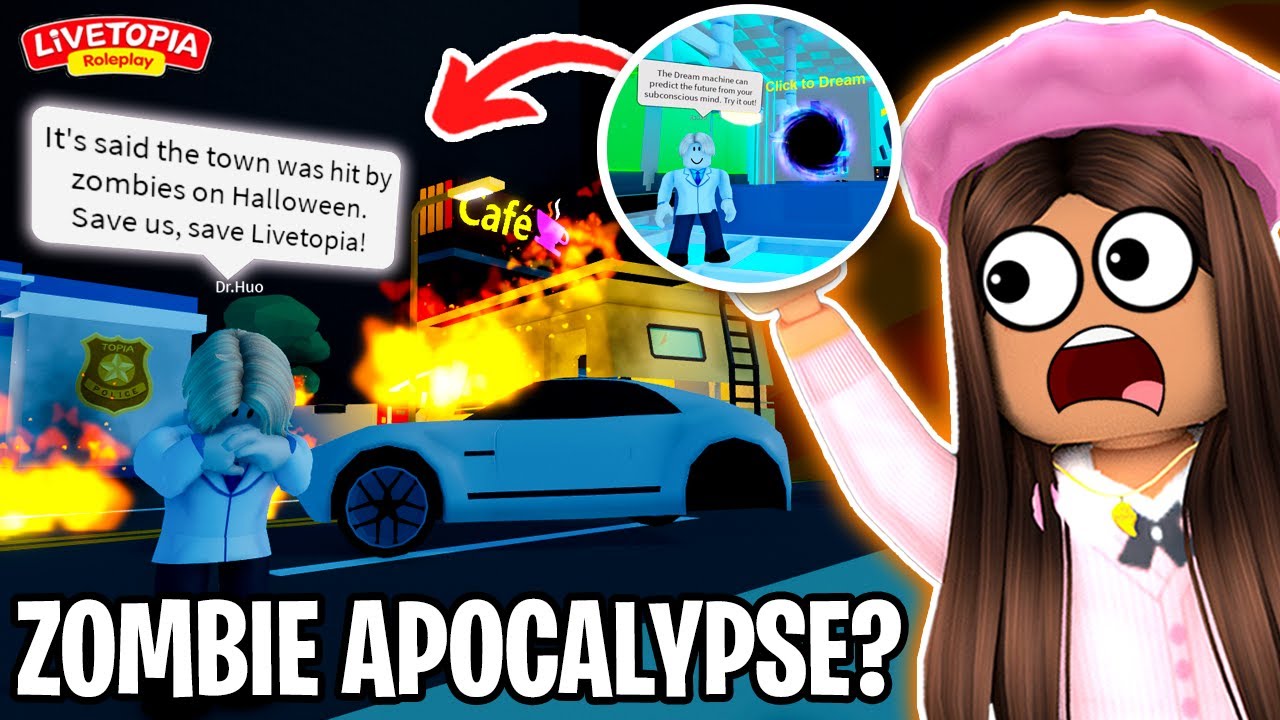 NEW ZOMBIE APOCALYPSE SECRET in LIVETOPIA ROLEPLAY (Roblox) Update 74 ...