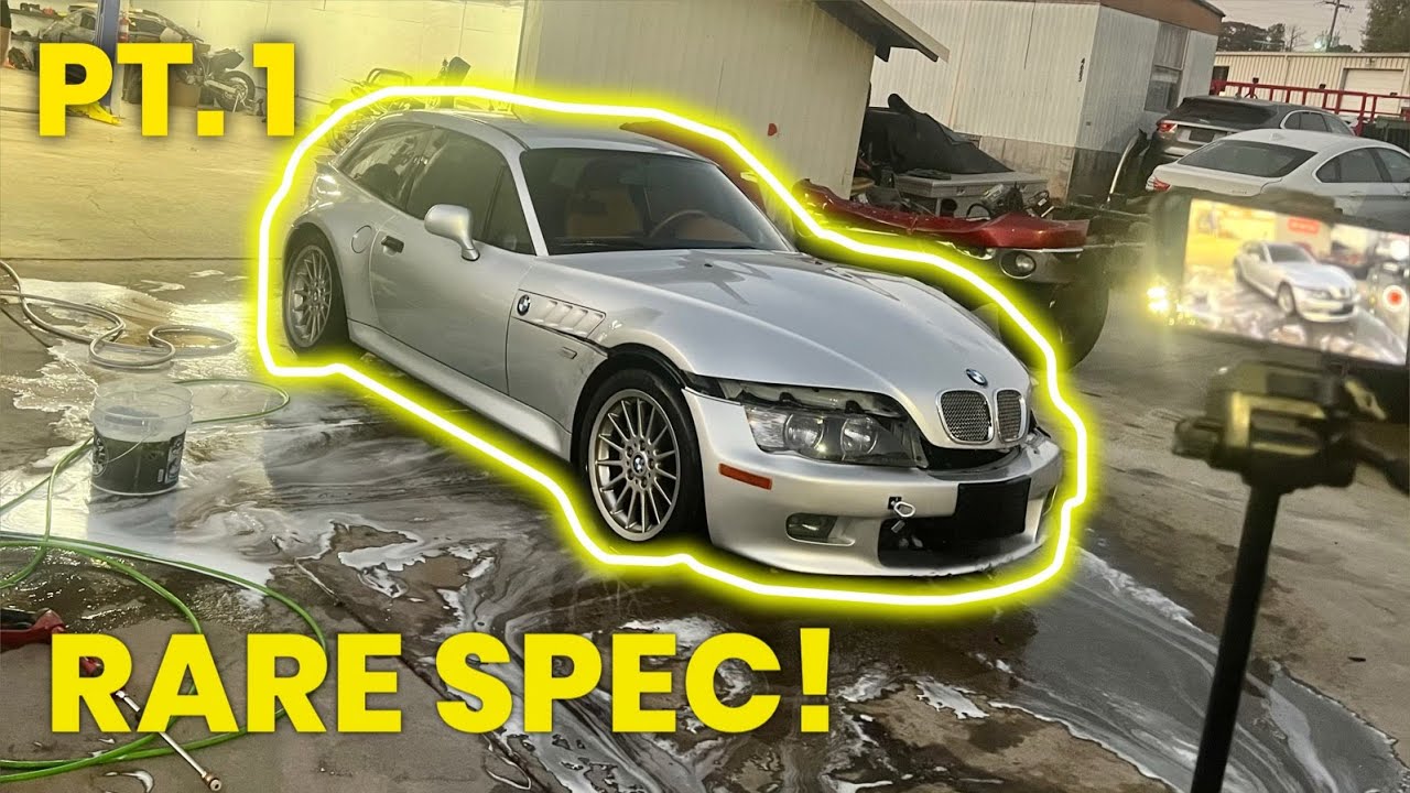I Bought a Super Rare Totaled BMW Coupe From the Salvage Auction! - YouTube