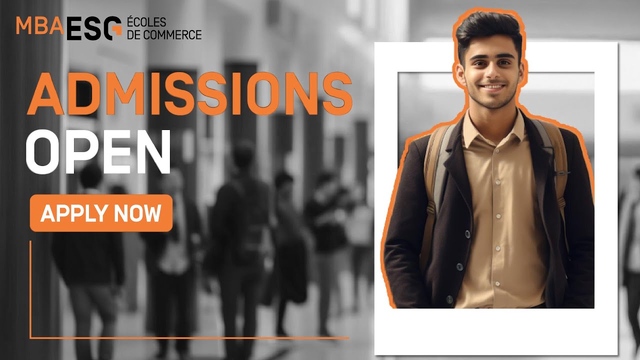 Admissions Open January 2026 | Build Your Global MBA Career at MBA ESG ...