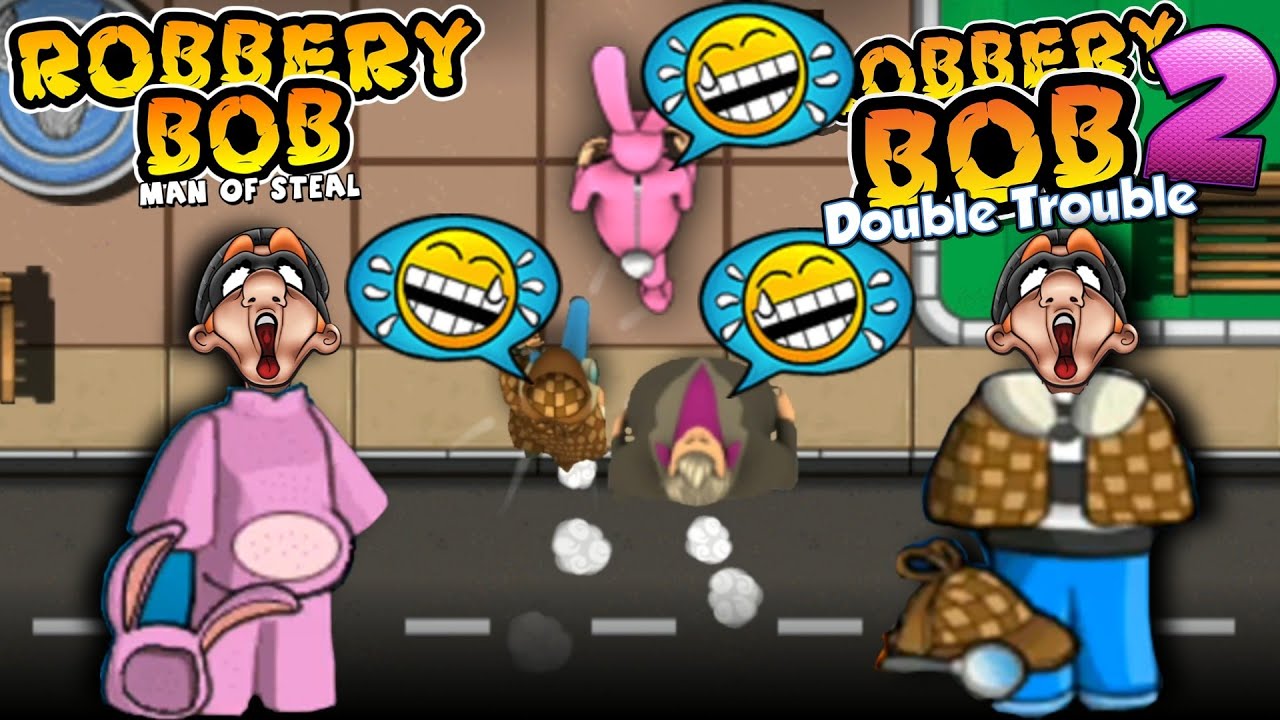 Robbery Bob - Bunny Suit vs Private Eye With 50 Rotten Donut Ep 2 - YouTube