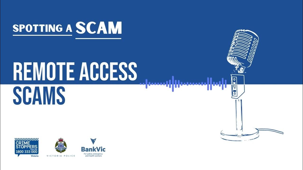 Spotting a Scam Podcast - Remote Access Scams - YouTube
