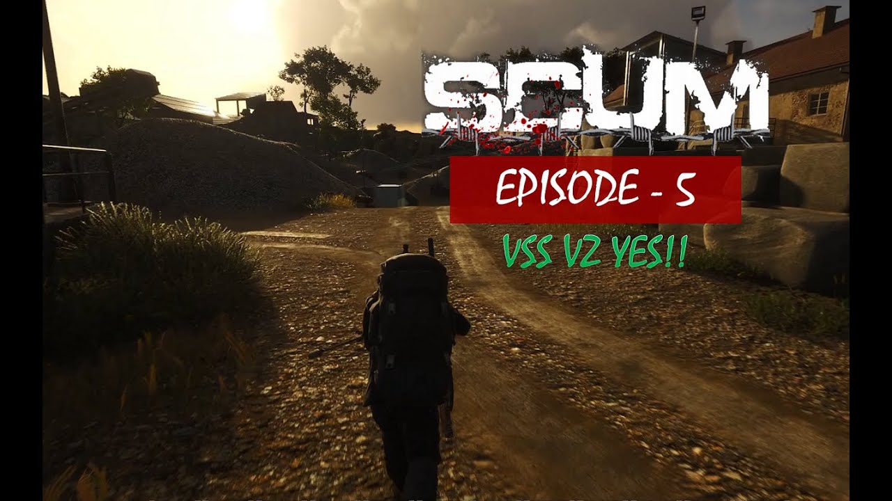 SCUM 0.6 - Episode 5 - VSS VZ Weapon FOUND!! YES!! - YouTube
