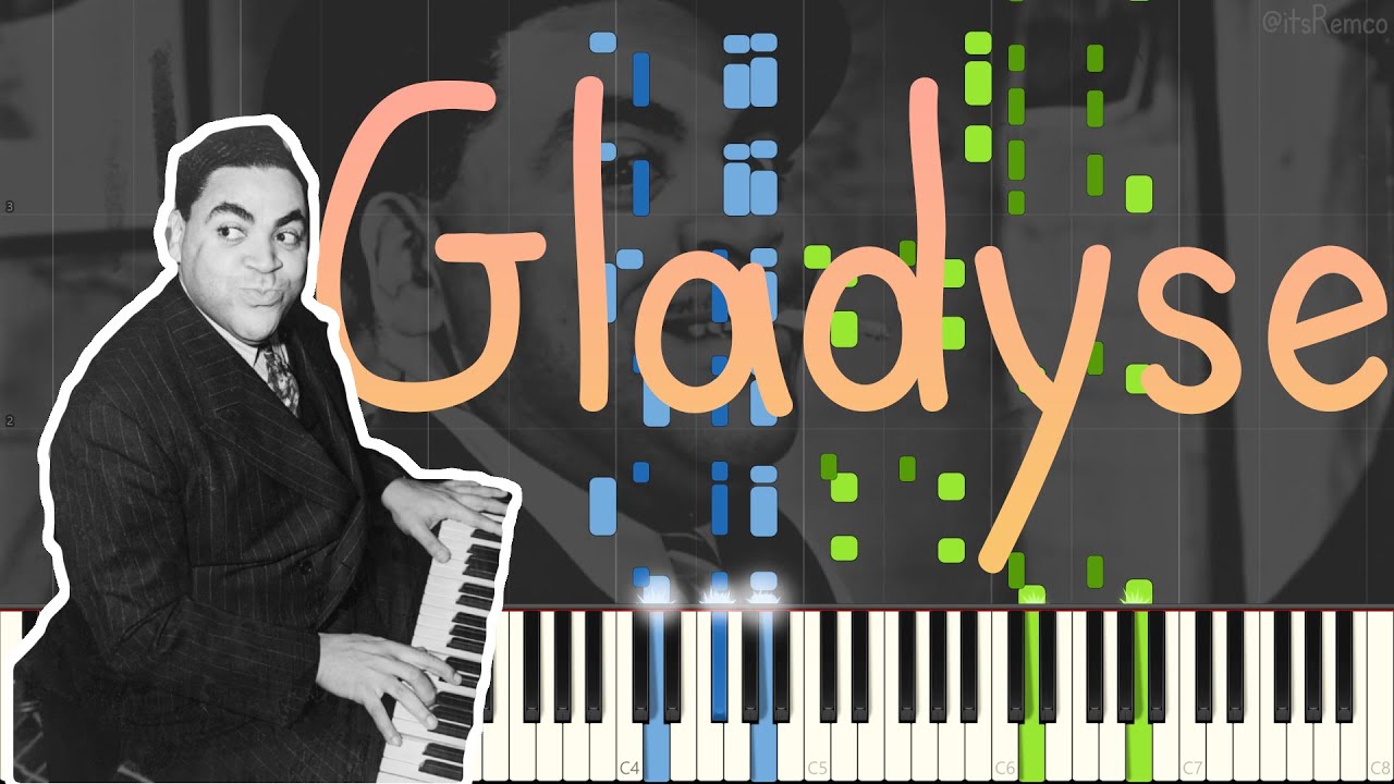Thomas "Fats" Waller - Gladyse 1929 (Solo Jazz / Harlem Stride Piano ...