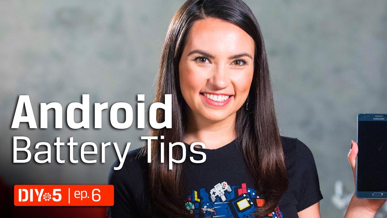 Smartphone Tips - Android Battery Saving Tips - Kingston DIY in 5 Ep. 6 - YouTube
