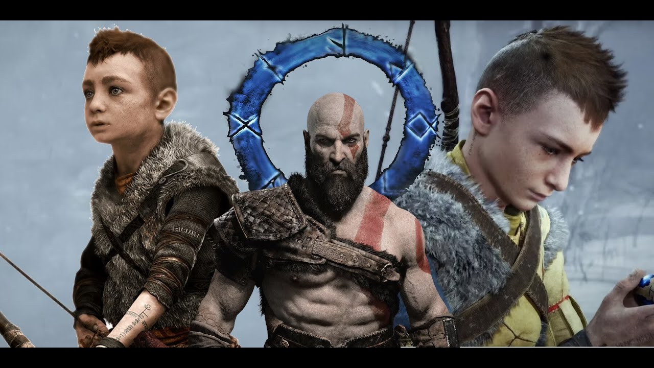Kid Atreus From 2018 Vs Big Boy Atreus Now #godofwarragnarok # ...