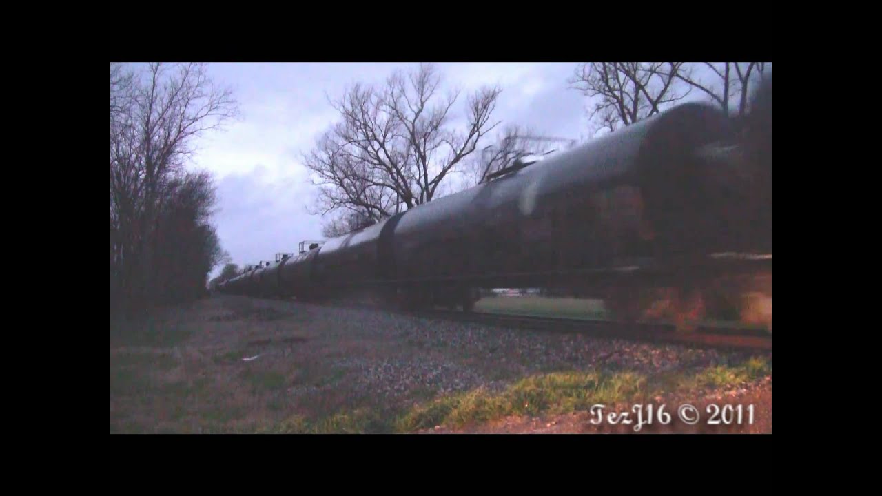BC Rail Rushing Through the Storm - YouTube