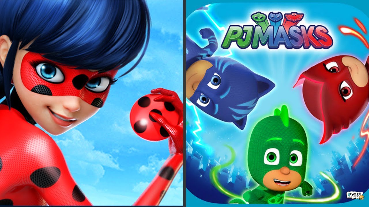 Miraculous Ladybug & Cat Noir 🐞VS PJ Masks: Super City Run - YouTube