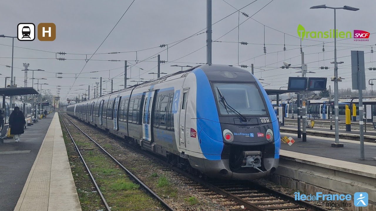 [Transilien H] Voyage à bord d'une Z50000 IDFM mission PEMI de ...