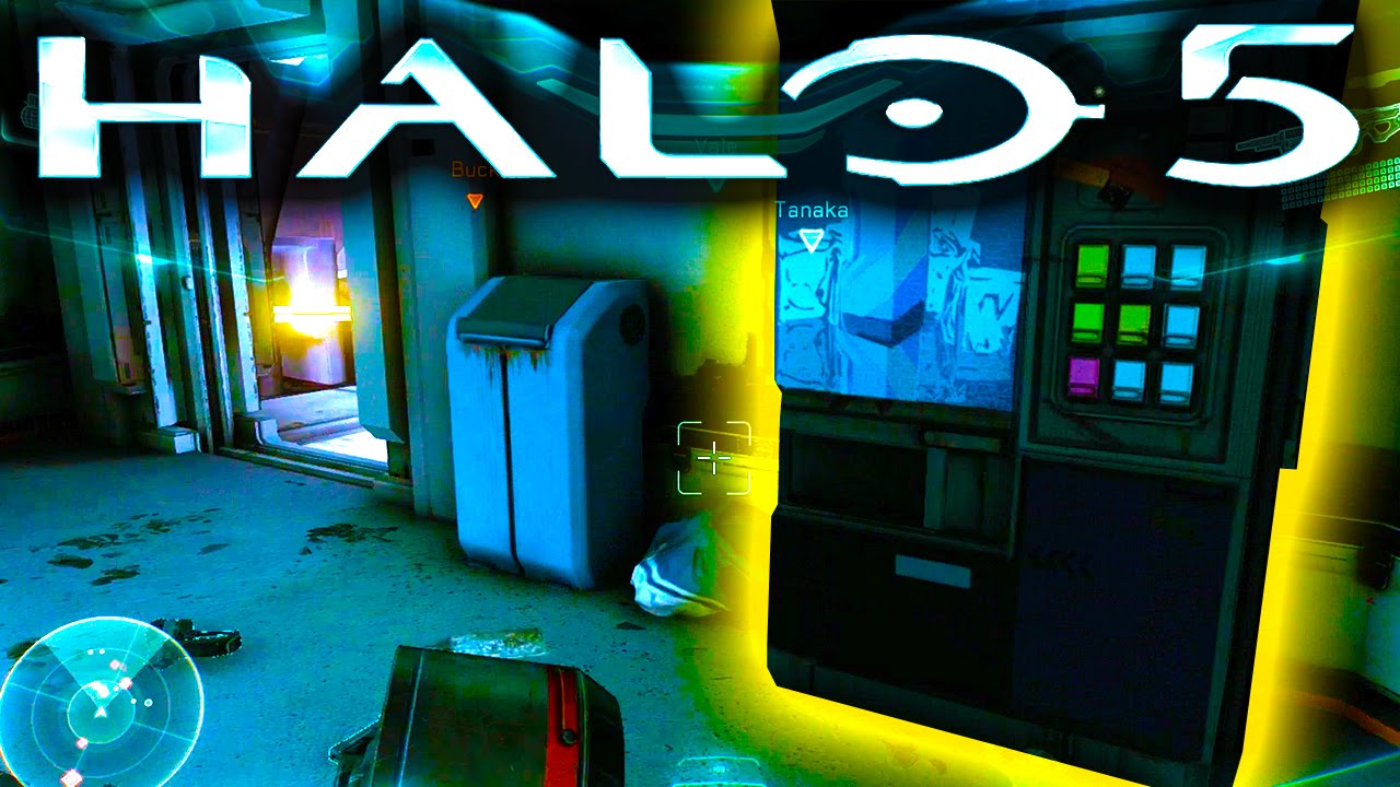 HALO 5 EASTER EGG | Weapon Vending Machine *SPOILERS* - YouTube
