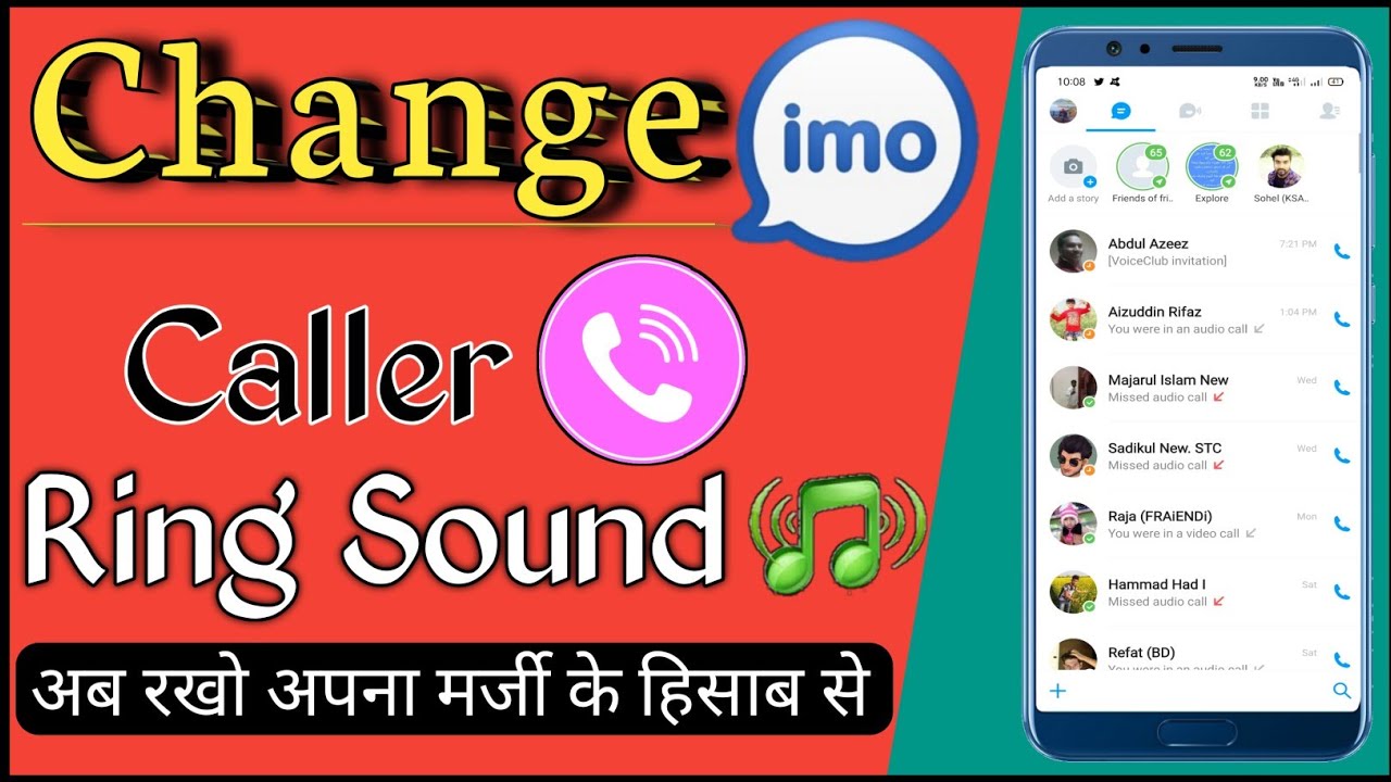 Change Imo Caller Ring Sound | Imo new update | change imo ring sound ...