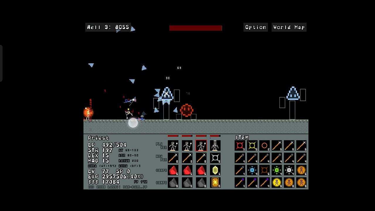 Stick Ranger Hell 3 Priest 3 + Angel lvl 77 - YouTube