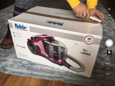 Fakir Elektronik Süpürge Kutu Açılımı 💎