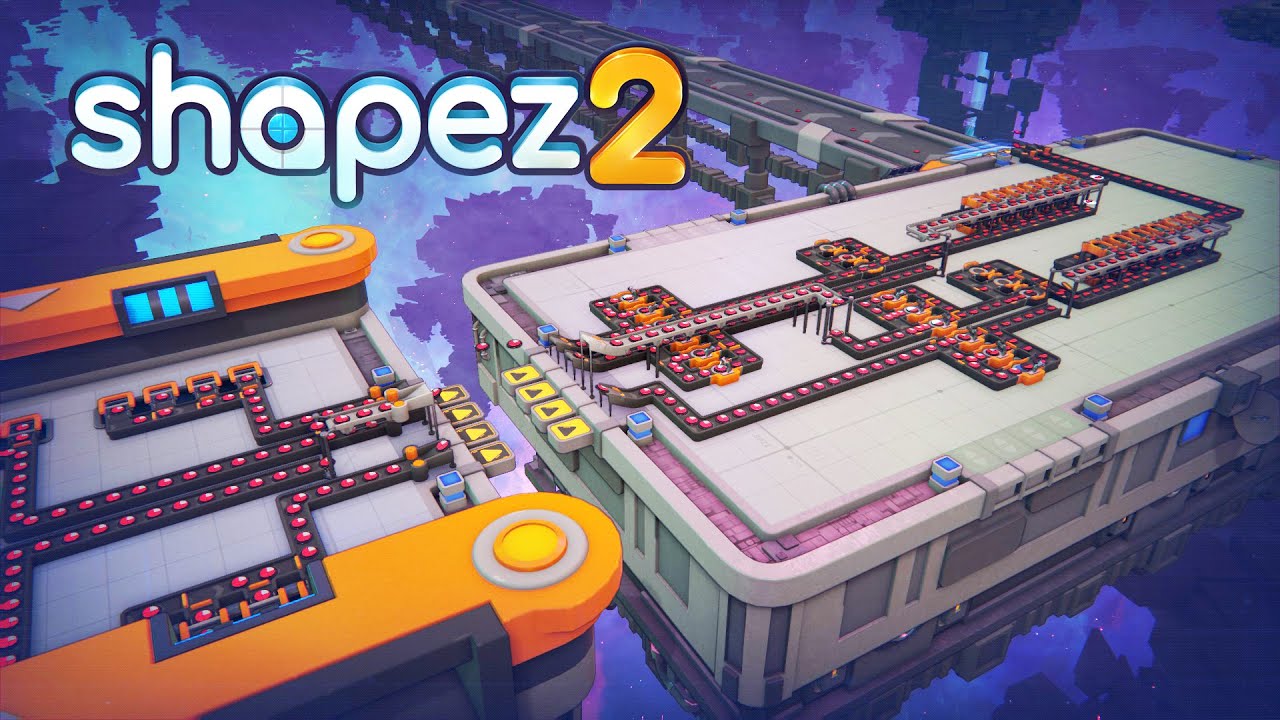 Shapez 2 - Far Away Factories Using Platforms [E3] - YouTube