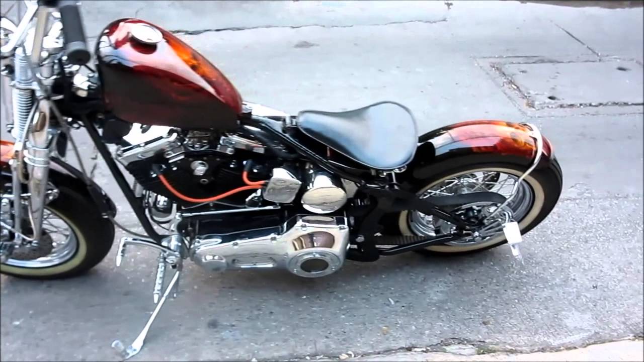 Springer Softail Bobber ทะเบียนพร้อม - YouTube