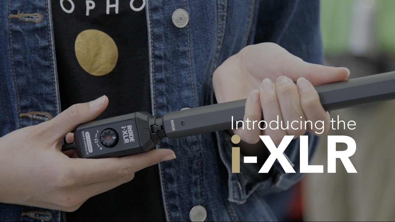 Introducing the RØDE i-XLR, Digital XLR adaptor for Apple iOS devices ...